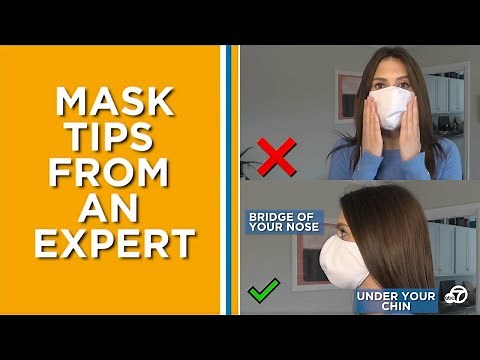 How to properly wear a face mask (tips from doctor)