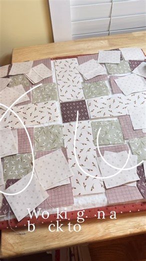 Sew Serenity Cottage on Instagram: "Time to get back at it and get another quilt done. Working on finishing the Threads of Grace Sampler Sew Along that started in November. I love this fabric designed by Kassidy Grace. #sewserenitycottage #handmadequilt #kassidygrace #sewalong"