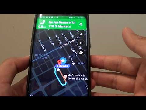 Samsung Galaxy S9: Ask Bixby to Set Map Direction to a Location