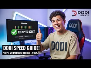 Best uTorrent Settings 2025 for DODI Repack Games | 10X Speed Hack!