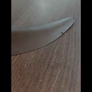 Mango Gifts Rusty Iron Metal Tin Moon Distressed Country Primitive Home Outhouse, Bohemian Style Decoration, Wall Art Hanging Farmhouse Country Decor, Large 12 x 3 Inch