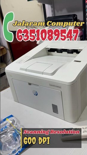 HP 203dn fully serviced refurbished printer with 3 months warranty
