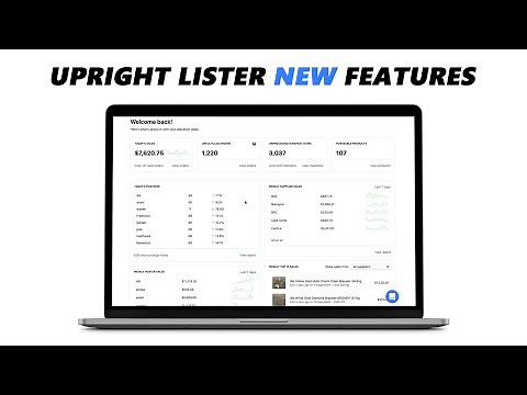 Upright Lister - #1 Multichannel Listing & Inventory Management Tool, Launches New Features!