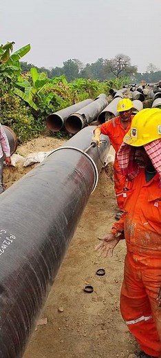 Coating Inspection by Holiday Detector #coating #holidaytesting