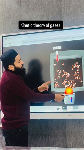 Kinetic Theory of Gases 🔬 | Physics by Shaikh Sir 👑 Physics ke according, gas ke particles hamesha random motion me hote hain 🌀 Jitni zyada unki speed, utni zyada temperature 🌡️ Aur jitni zyada collisions, utna zyada pressure 🔥 Real Life Example 👇 ➡️ Garam hawa se balloon phool jata hai 🎈 Heat milte hi gas particles fast ho jaate hain, zyada takraate hain aur pressure badh jata hai. Isi concept par AC, pressure cooker aur tyre pressure ka science based hai 🚗♨️ 📚 Padha rahe hain: Shaikh 
