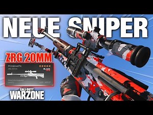 DIE NEUE ZRG 20MM SNIPER ist LASER in WARZONE! (+ BESTE ZRG 20MM KLASSE) ...ABER HACKER MACHT AUGE 👀