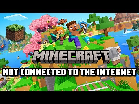 Fix Minecraft Launcher Error You're Not Connected To The Internet On Windows 11/10 PC