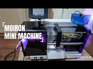 Moiron micro injection molder small desktop plastic injection molding machine plastic molder