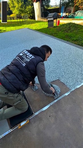 How to Install Pebble Resin Flooring