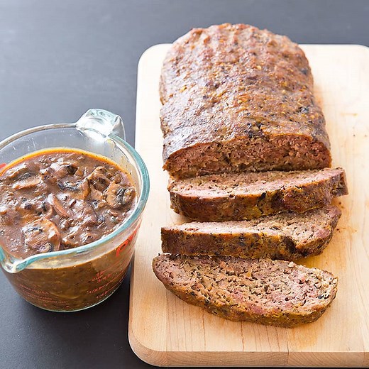 Meatloaf with Mushroom Gravy | America's Test Kitchen