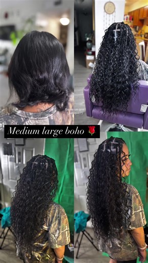Bohos Full Curls: Miami Braid Styles