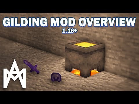 Minecraft | Gilding Mod Overview (1.16+)