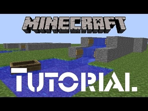 Minecraft Tutorial: "How to Make Water Flow Up"