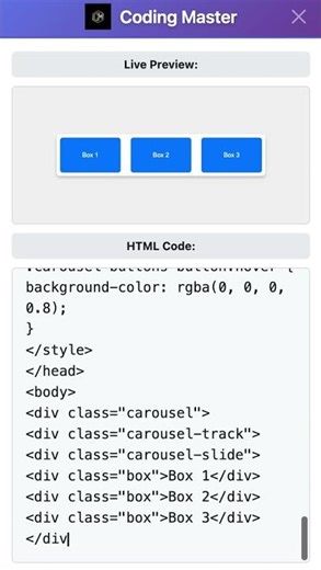 Carousel #coding #programming #developer #css #html #umservicesofficial #javascript