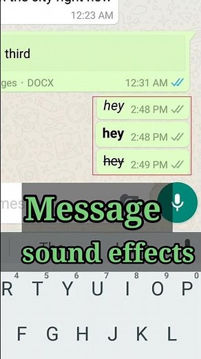WhatsApp Sending Message [sound effects ] #soundeffect #sound #subscribers #viral #whatsapp