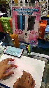 Our very own Laser Projection Keyboard for 3,990 only. Buy this at our booth in Electronics and Gadgets Trade Fair happening now at SM Megamall Megatrade Hall 2, and you'll get a 10% discount plus a free item. | CD-R King, Your One-stop Media Provider!