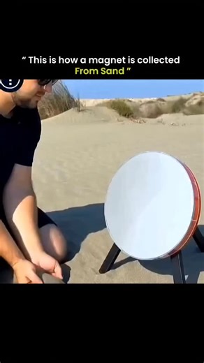 Detailed Clips on Instagram: "To extract magnetite (Fe304) from sand, modern methods use advanced mechanical techniques. A notable process involves planetary ball milling, where sand is ground into fine particles to separate magnetite effectively. . . For example, studies conducted in Banda Aceh, Indonesia revealed that beach sand, rich in magnetite (up to 86% purity), was successfully processed using this method. As milling time increased, the magnetic properties like remanence and coercivity i