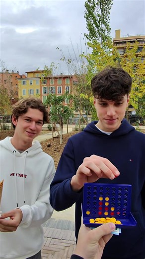 Puissance 4 avec un inconnu #france #puissance4 #nice #connect4 #muted4player