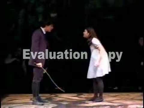 Wendla and Melchior Beating Scene (Spring Awakening)