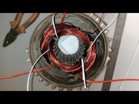 Single phase Motor Connection data / 24 Slot Motor Connection