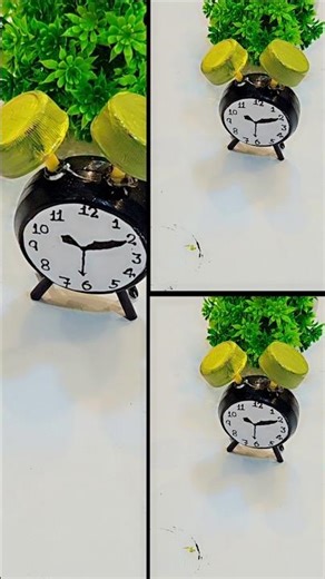 Diy Alarm Clock ⏰️ #diy #craft #viral #shorts #youtubeshorts #viralshorts