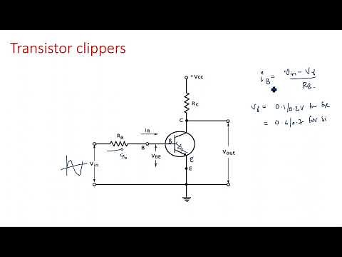 Clippers | Transistor | Wave forms | Pulse Digital Circuits | Lec-31