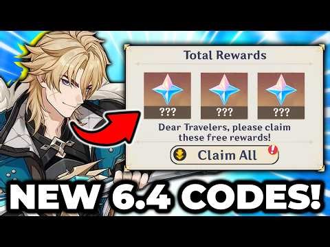 GENSHIN ALL NEWEST REDEEM CODES (FREE PRIMOGEMS) | Genshin Reedeem Code, Genshin Codes, Genshin 6.4