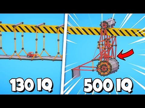 500 IQ bridges in Poly Bridge 3!