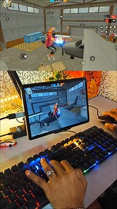 Pc❌mini mobile setup✅Free Fire Gaming Keyboard⌨️🖱📱Mix Pro Geek Gamer #freefire #mixpro #geekgame #keyboardmouse #highlights | Topto Gaming