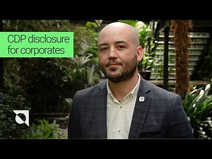 Introduction to CDP disclosure for Corporates