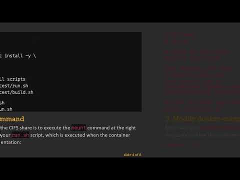 How to CIFS Mount in a Docker Container Using Docker-Compose