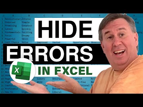 Excel Pivot Precision: Hiding Div/0 Errors in Pivot Table - Episode 2075