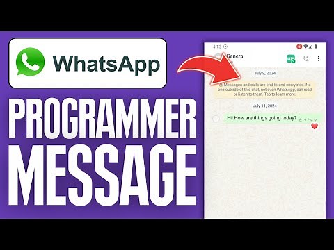 Comment Programmer Un Message Sur Whatsapp Android (2025)