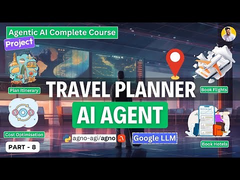 Build an AI Travel Agent [GenAI Project] Find the Best Flights, Hotels & Itineraries | Gemini Flash