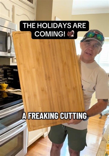 Game-changer! Stove Oven Top Cover Kikcoin Extra Large Wooden Cutting Board Pro, Note Charcuterie Board, Pastry, Chopping Block, Handle, Juice Groove, Serving Food Tray, Kitchen 4XL:30