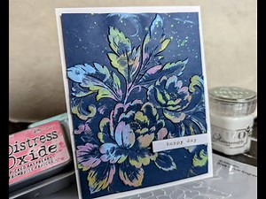 Let’s Make a Card! – 3D Embossing Folder Technique!