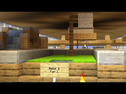 Mini Golf On My Minecraft Server