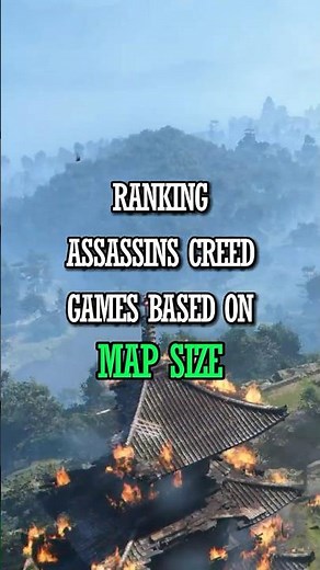Ranking Assassin’s Creed Games by Map Size - AC 1 to Shadows