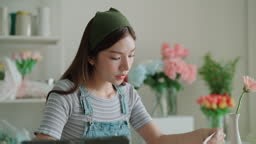 Flower shop , business cost