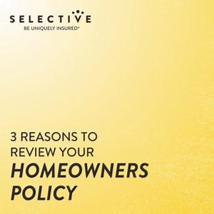 When should you ask your insurance agent to review and update your homeowners policy? 🏠 #NationalHomeownershipMonth | Selective