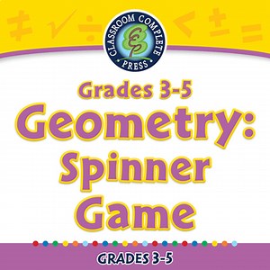 Geometry: Spinner Game - MAC Gr. 3-5