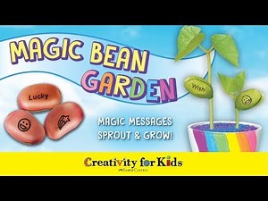 Create Your Own Magic Bean Garden | Creativity for Kids GROW Activity
