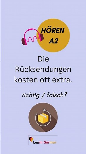 #19 A2 Hören üben | Practice Listening Skills in German A2 | Learn German | Goethe Zertifikat A2