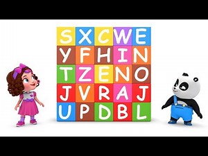 Pinky and Panda Fun play with Numbers - Learn Number Spellings in English
