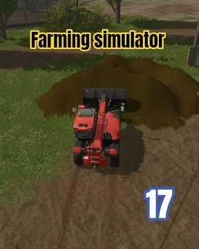 Farming Simulator 17: Working in a Barn #FS17 #farmingsimulator17 #short