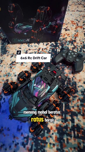 6x6 Rc Drift Car - Aloi & ABS Material with Drift and Stunt Capabilities