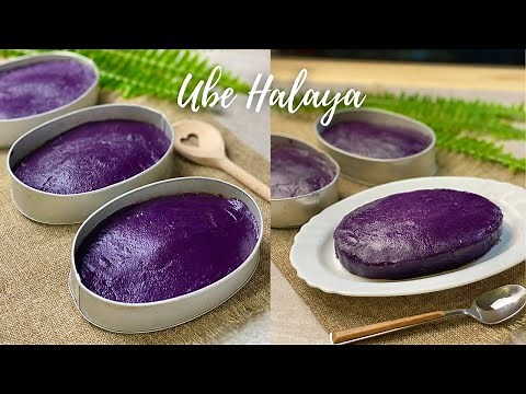 Makunat-kunat na UBE HALAYA using Dehydrated Ube Powder