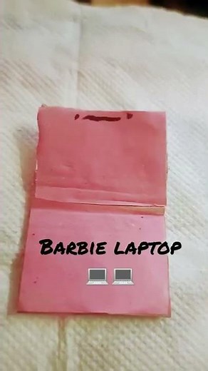 How to make Barbie laptop 💻💻