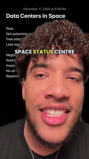 They want to put AI Data Centers in Space #carterpcs #tech #ai #datacenter