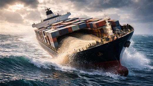 Why carrying rice is so dangerous for ships, grain shifts, stability limits, and design rules